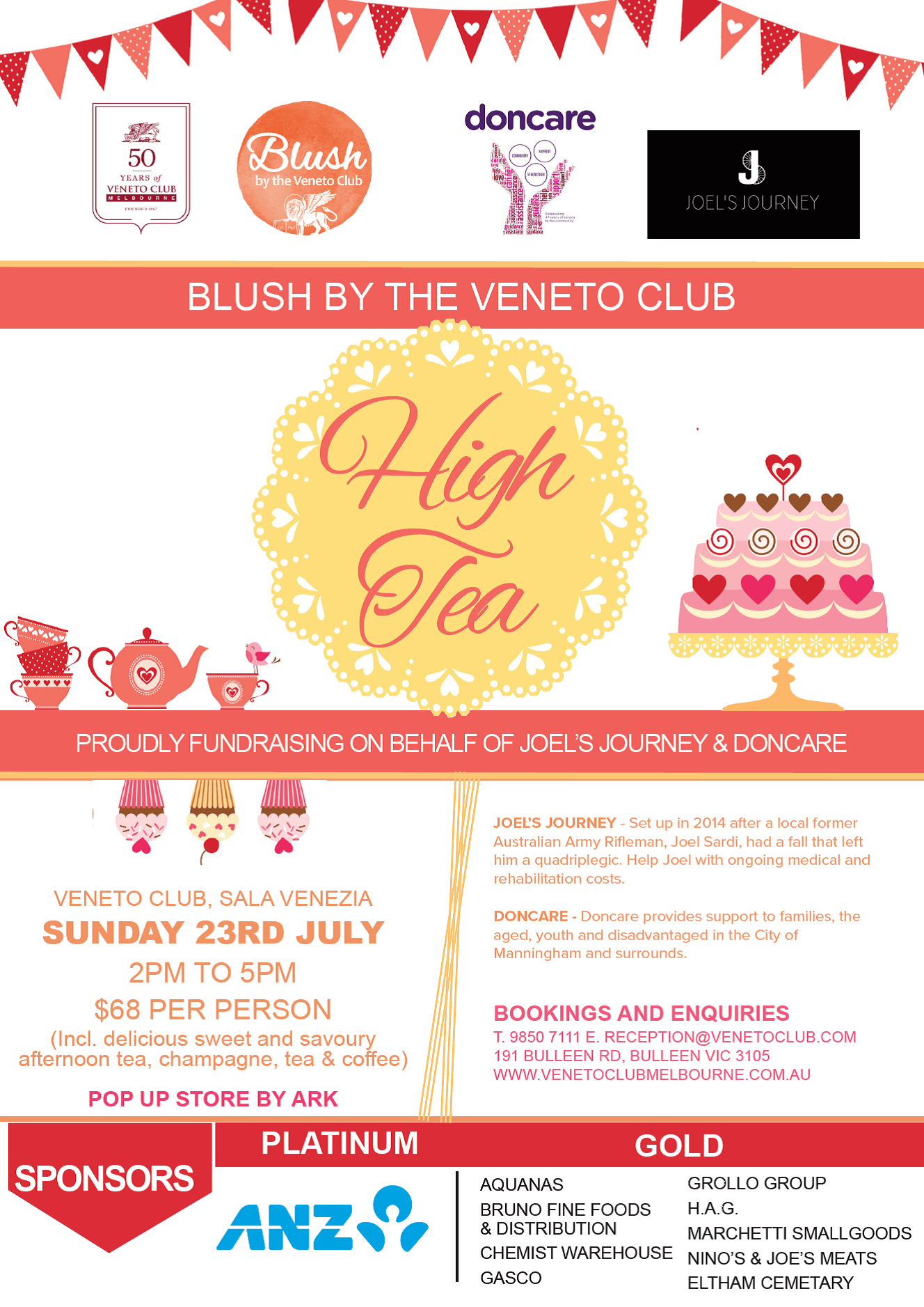 High Tea fundraiser